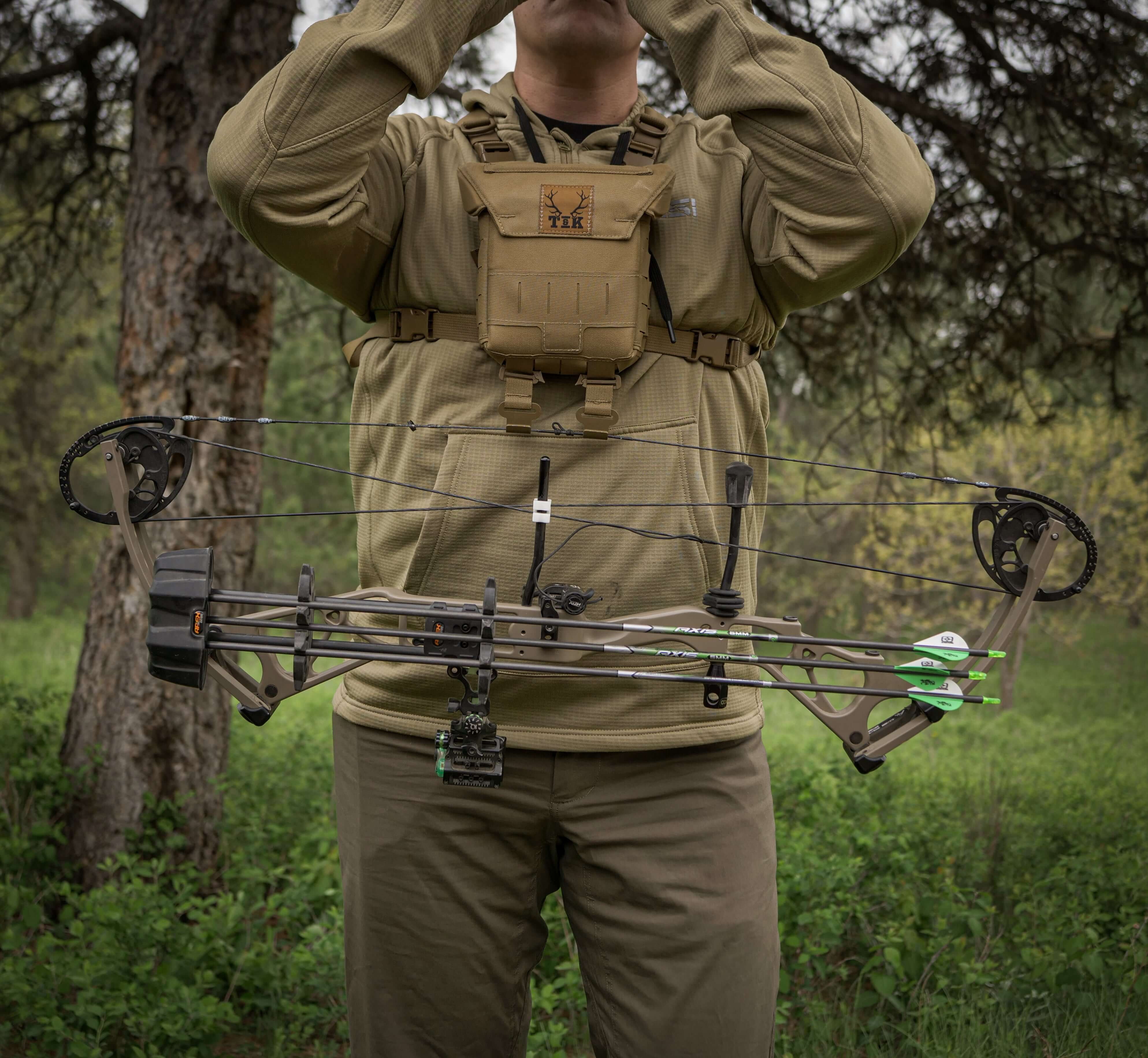 Bow Hangers for Binocular Harness – T & K Hunting Gear