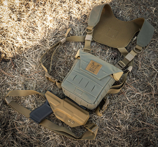 Kydex Binocular Harness Chest Holster – T & K Hunting Gear