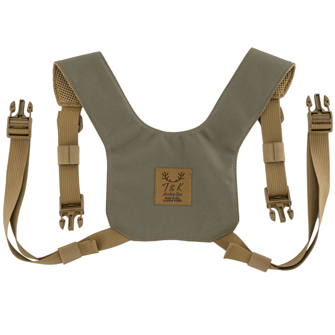 Padded Yoke Harness for Binocular Pouch – T & K Hunting Gear
